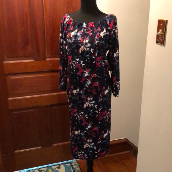 Dresses | Gorgeous Floral Colored Dress | Poshmark